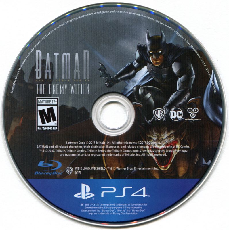 Batman: The Telltale Series - The Enemy Within cover or packaging ...
