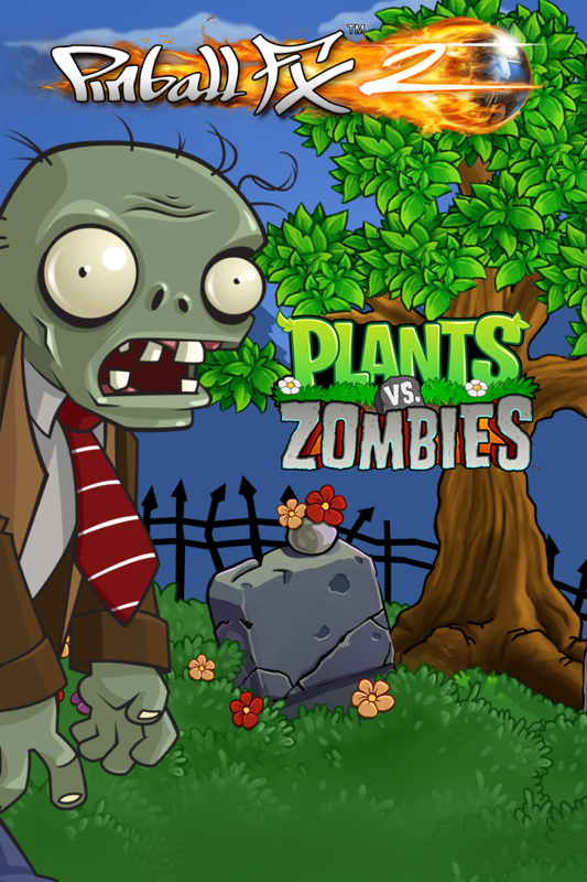 Pinball FX2: Plants vs. Zombies cover or packaging material - MobyGames