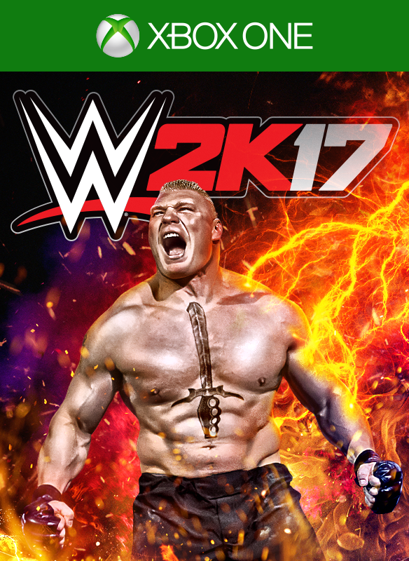 WWE 2K17 cover or packaging material - MobyGames