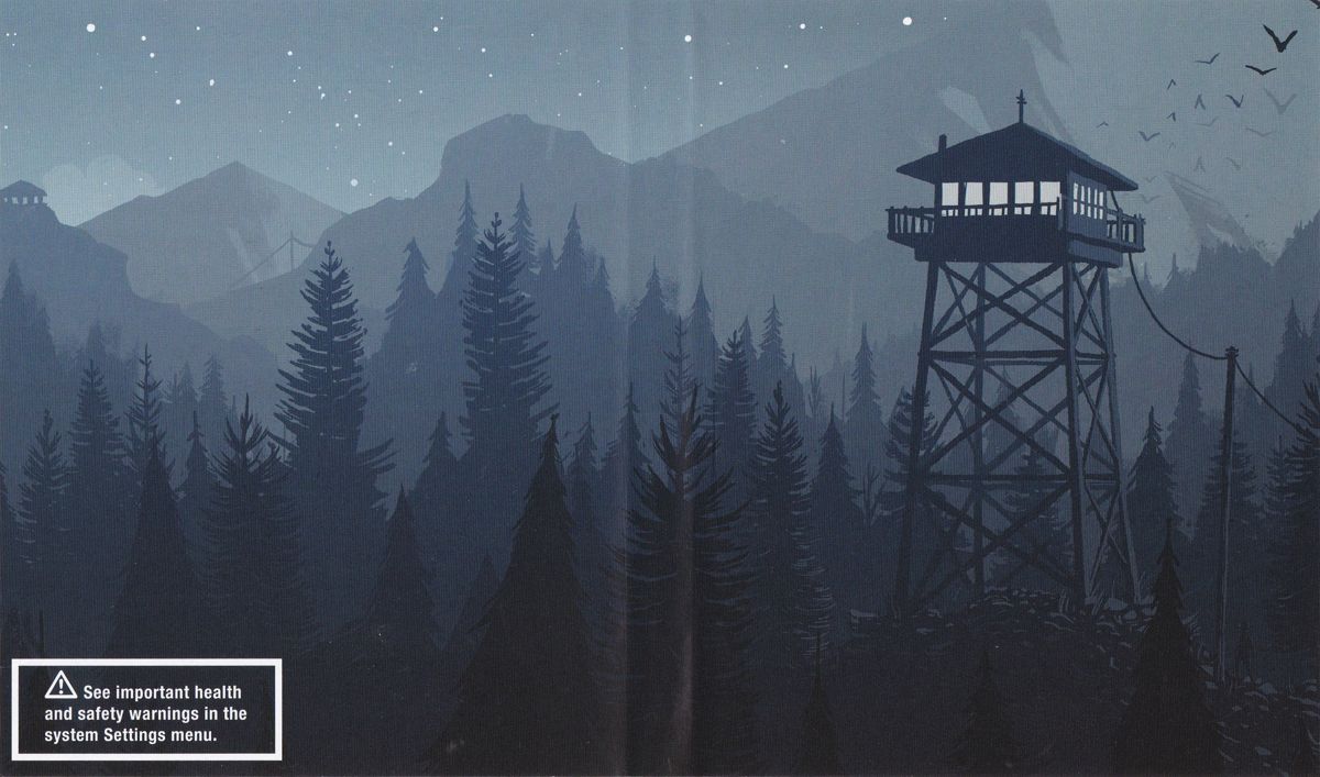 Firewatch cover or packaging material - MobyGames
