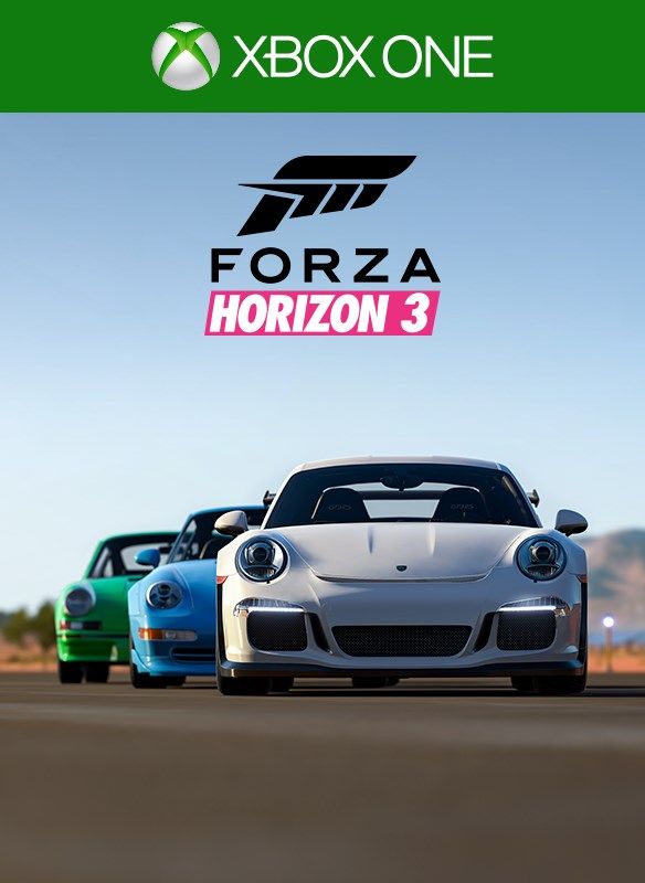 Forza Horizon 3: Porsche Car Pack cover or packaging material - MobyGames