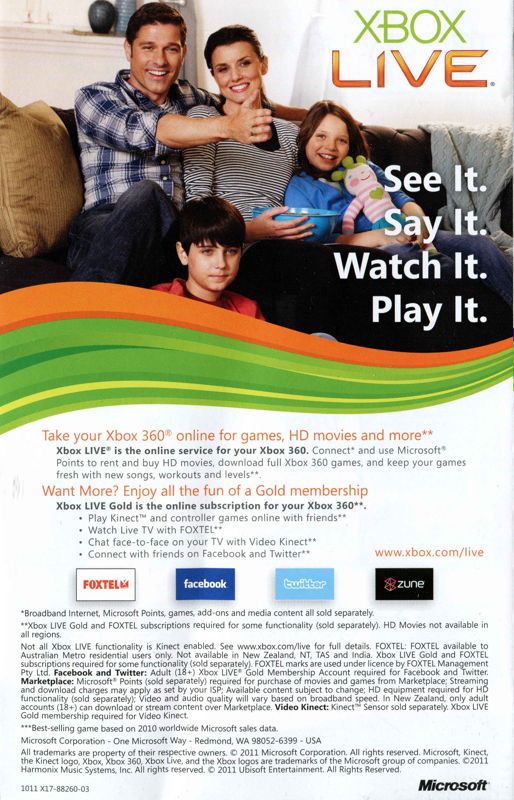 Kinect: Disneyland Adventures cover or packaging material - MobyGames