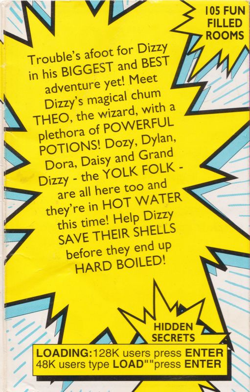 Spellbound Dizzy cover or packaging material - MobyGames