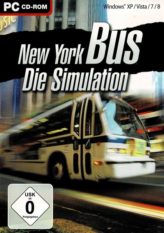 New York Bus Simulator cover or packaging material - MobyGames