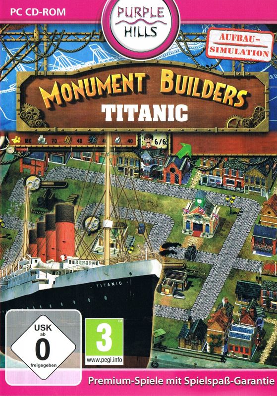 Monument Builders: Titanic box covers - MobyGames