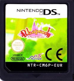 Rhapsody: A Musical Adventure cover or packaging material - MobyGames