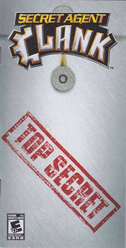 Secret Agent Clank cover or packaging material - MobyGames