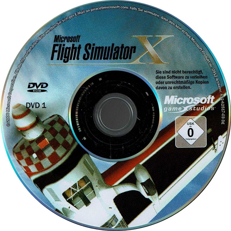 Microsoft Flight Simulator X cover or packaging material - MobyGames
