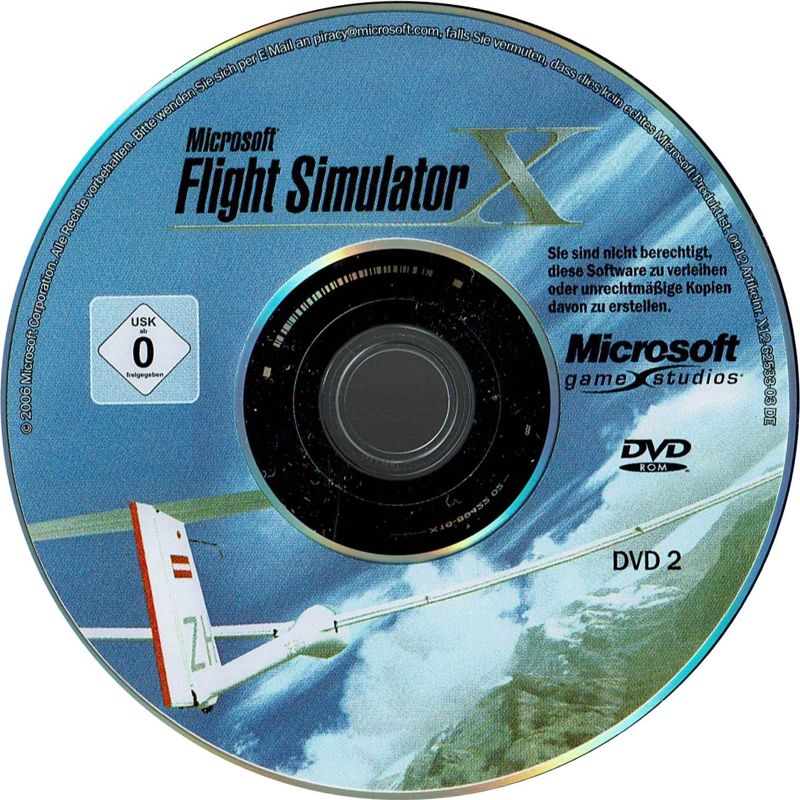 Microsoft Flight Simulator X cover or packaging material - MobyGames