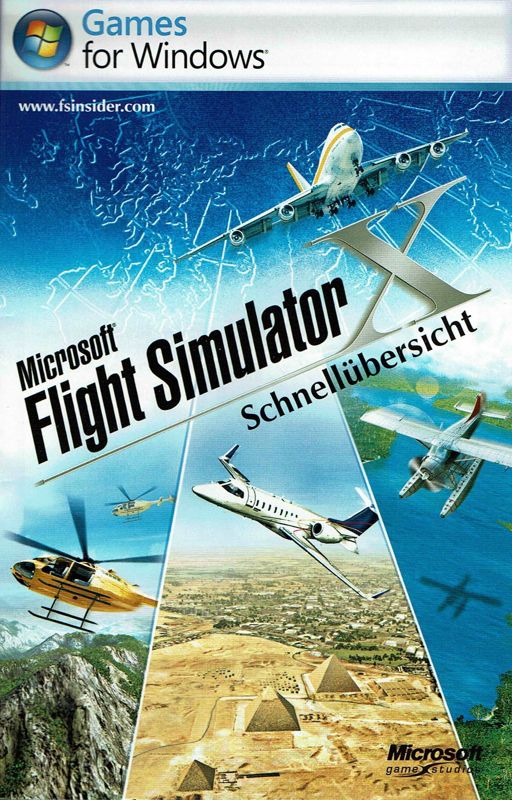 Microsoft Flight Simulator X cover or packaging material - MobyGames