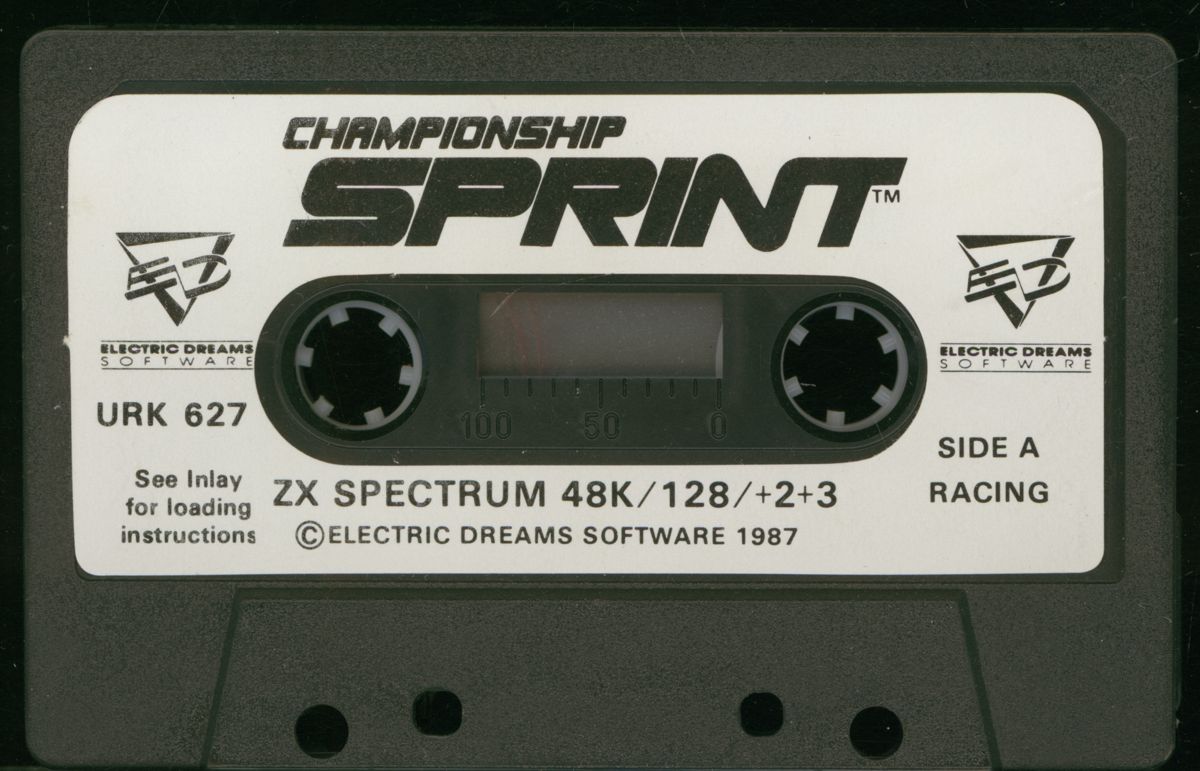 Championship Sprint cover or packaging material - MobyGames