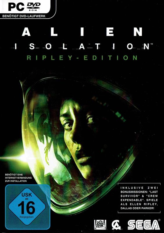 Alien: Isolation (Ripley Edition) cover or packaging material - MobyGames