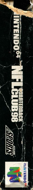 NFL Quarterback Club 98 cover or packaging material - MobyGames