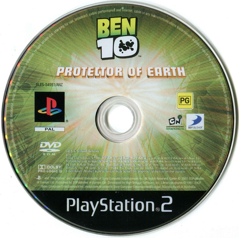 Ben 10: Protector of Earth cover or packaging material - MobyGames