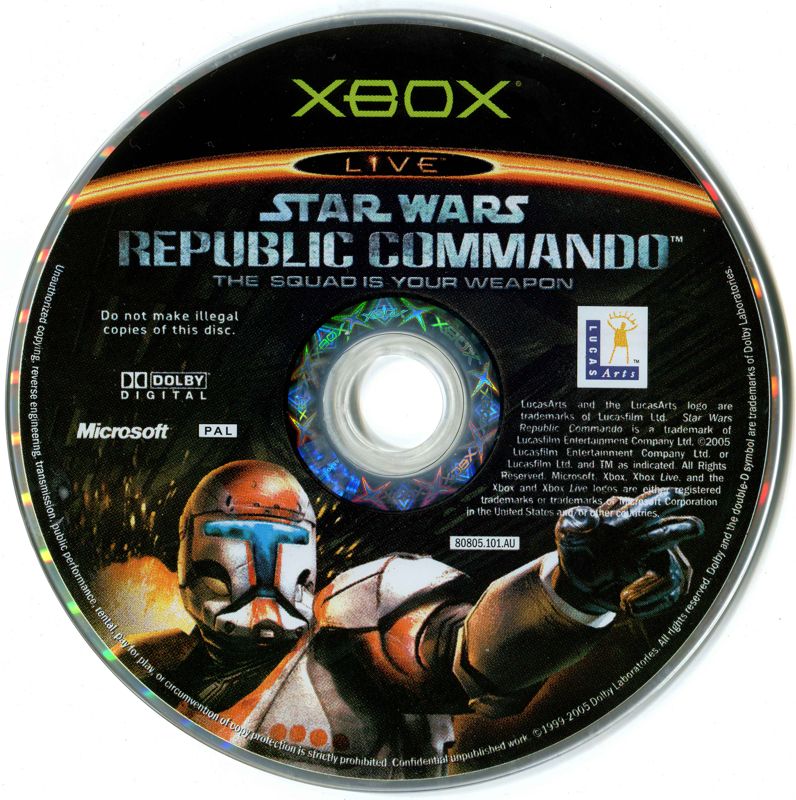Star Wars: Republic Commando cover or packaging material - MobyGames