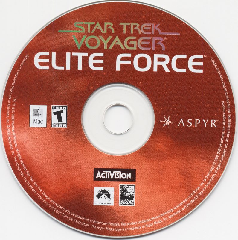 Star Trek: Voyager - Elite Force cover or packaging material - MobyGames
