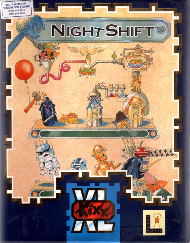 Night Shift cover or packaging material - MobyGames