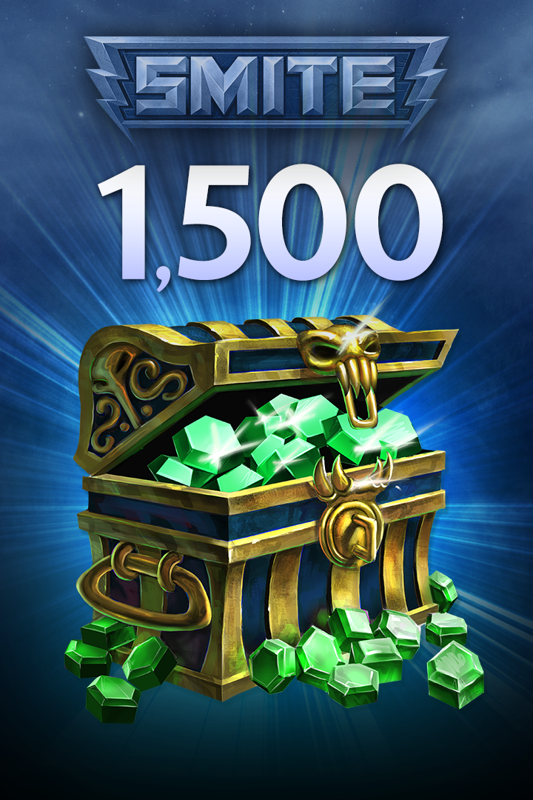Smite: Battleground of the Gods - 1500 Gems cover or packaging material ...