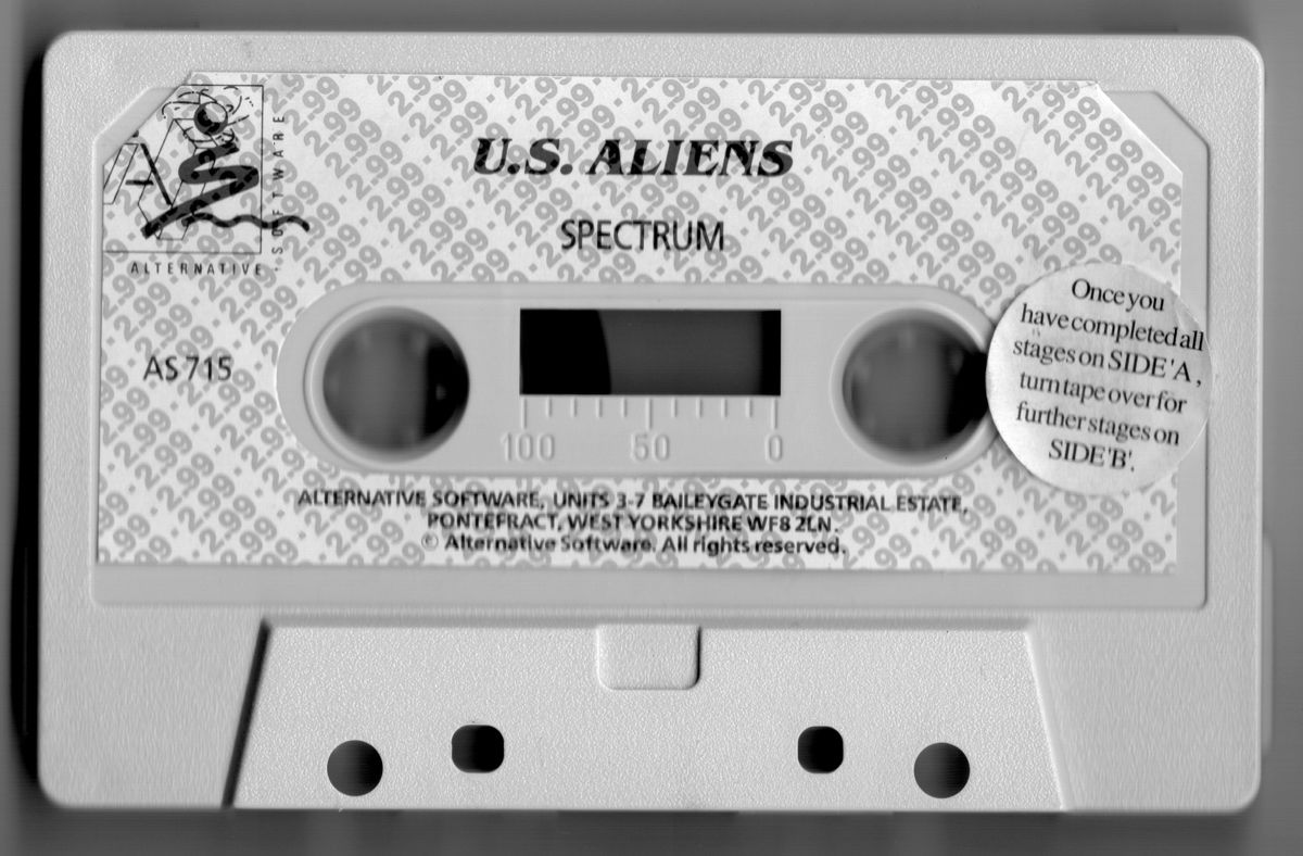 Aliens: The Computer Game cover or packaging material - MobyGames