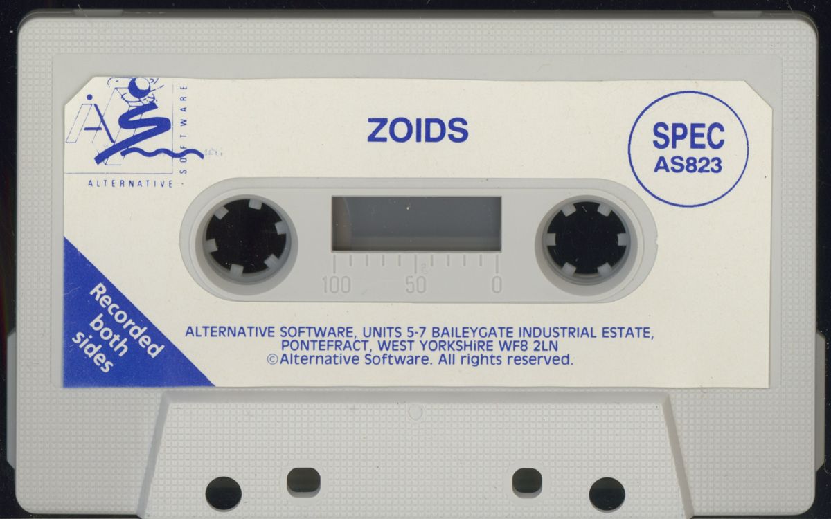 Zoids cover or packaging material - MobyGames