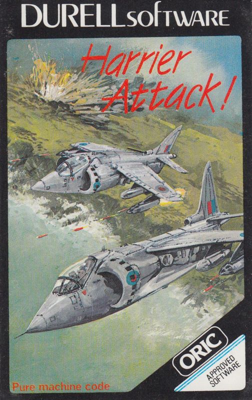 Harrier Attack! cover or packaging material - MobyGames