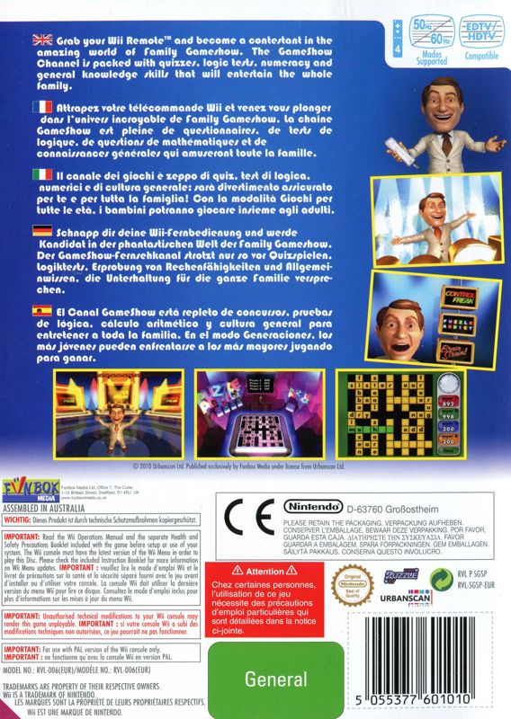 Family Gameshow cover or packaging material - MobyGames