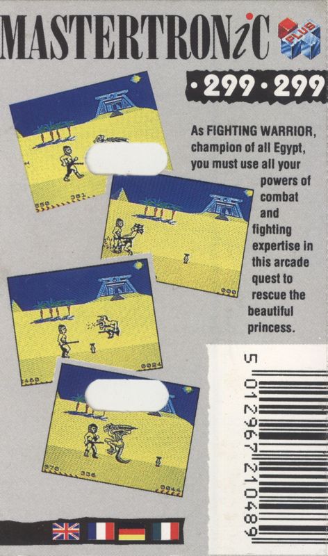 Fighting Warrior cover or packaging material - MobyGames