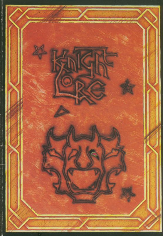 Knight Lore cover or packaging material - MobyGames