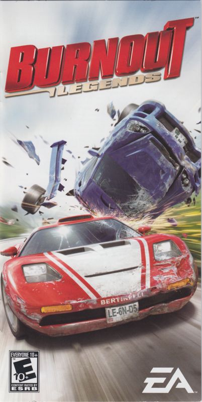 Burnout: Legends cover or packaging material - MobyGames