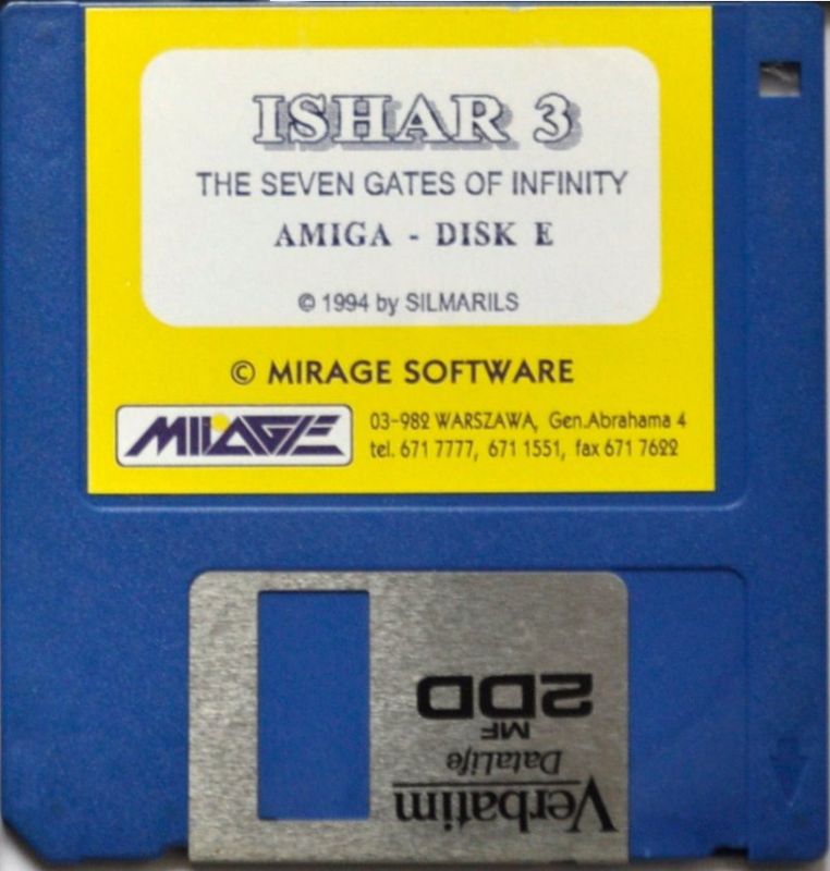 Ishar 3: The Seven Gates of Infinity cover or packaging material ...