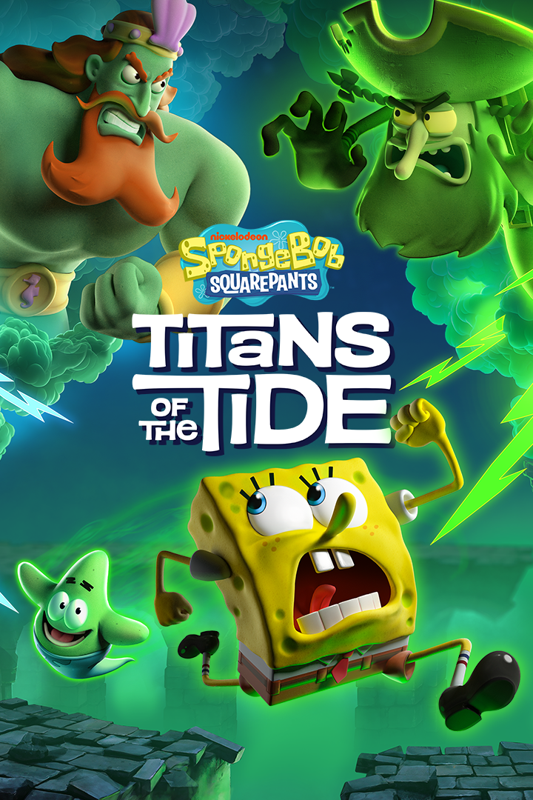 SpongeBob SquarePants: Titans of the Tide box covers - MobyGames