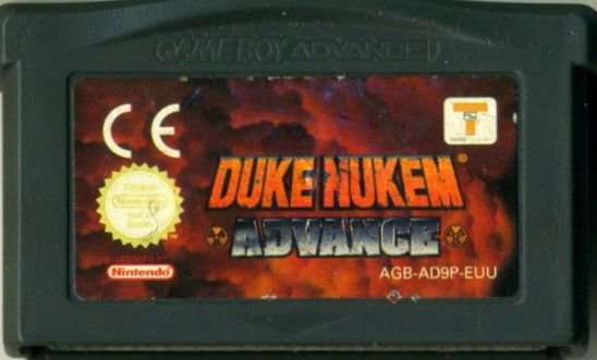 Duke Nukem Advance cover or packaging material - MobyGames