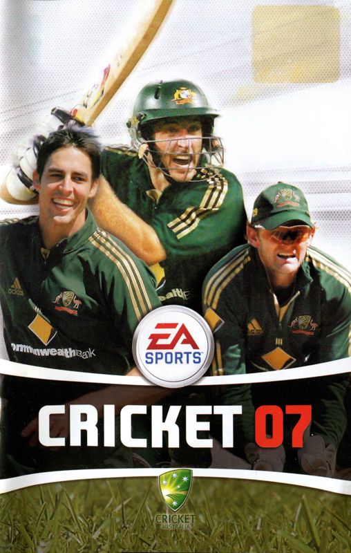 Cricket 07 cover or packaging material - MobyGames
