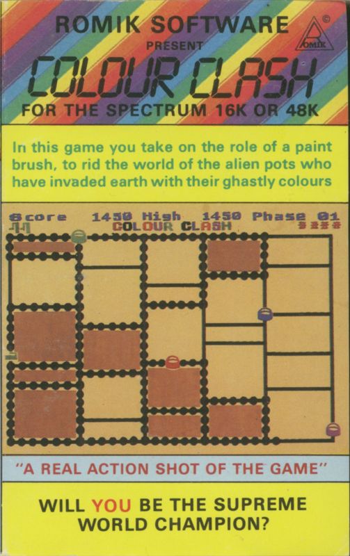 Colour Clash (1983) - MobyGames