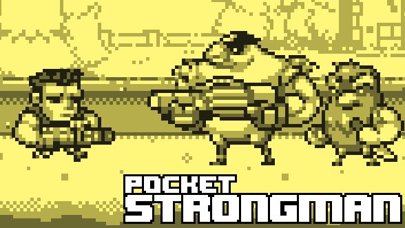 Pocket Strongman cover or packaging material - MobyGames