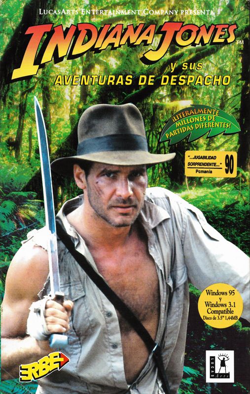 Indiana Jones and his Desktop Adventures cover or packaging material ...