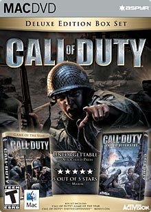Call of Duty: Deluxe Edition cover or packaging material - MobyGames