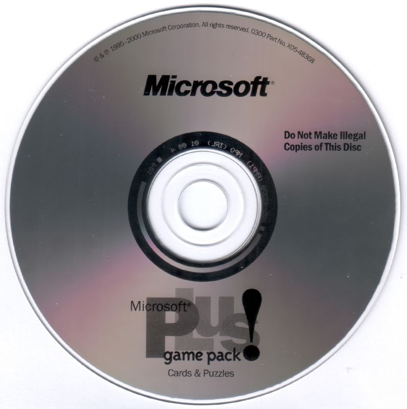 Microsoft Plus! Game Pack: Cards & Puzzles cover or packaging material ...