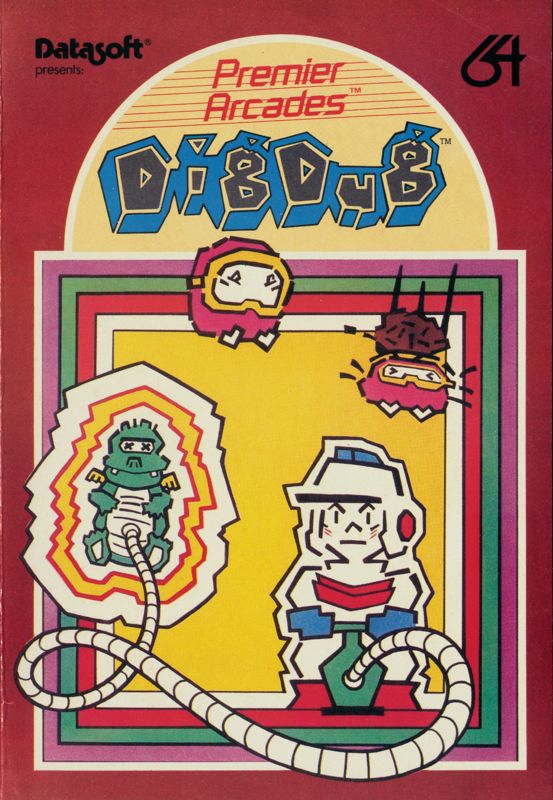 Dig Dug cover or packaging material - MobyGames