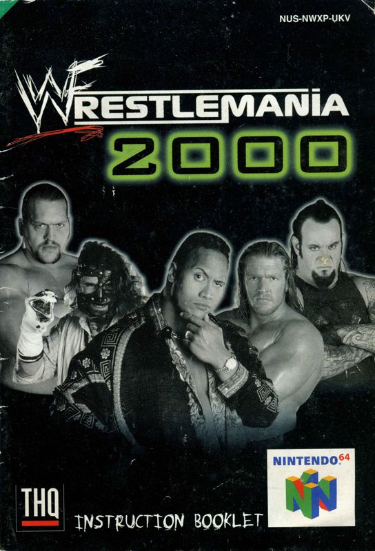 WWF Wrestlemania 2000 cover or packaging material - MobyGames