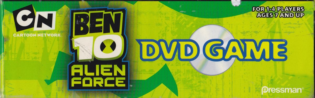 Ben 10: Alien Force - DVD Game cover or packaging material - MobyGames