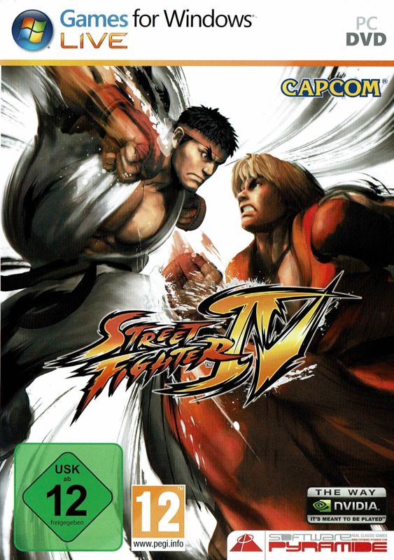 Street Fighter IV cover or packaging material - MobyGames