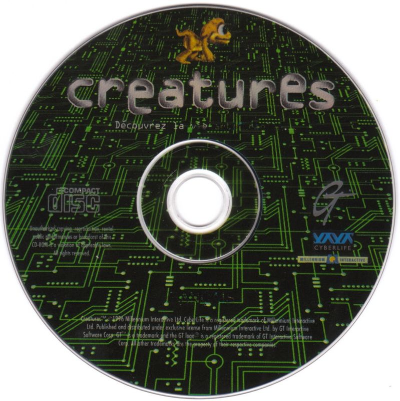 Creatures cover or packaging material - MobyGames