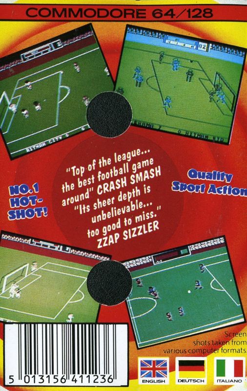 Match Day II cover or packaging material - MobyGames