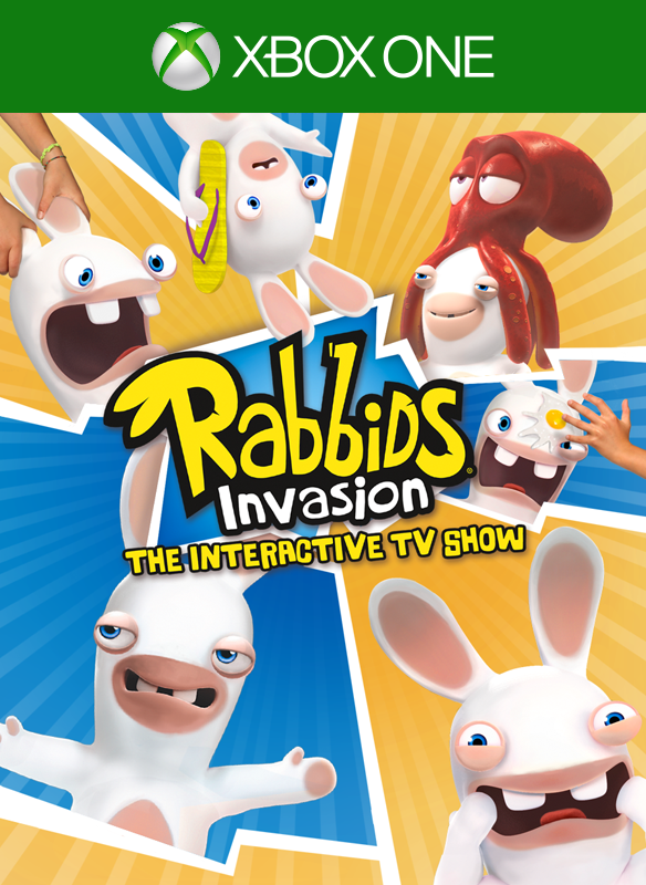 Rabbids Invasion: The Interactive TV Show cover or packaging material ...