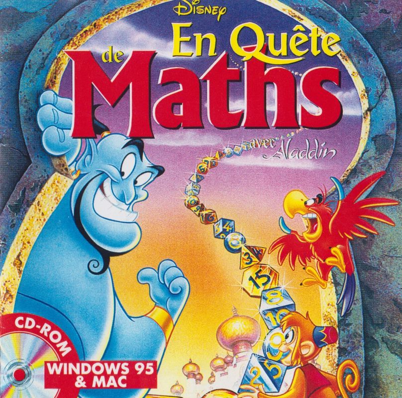 Disney's Math Quest with Aladdin cover or packaging material - MobyGames