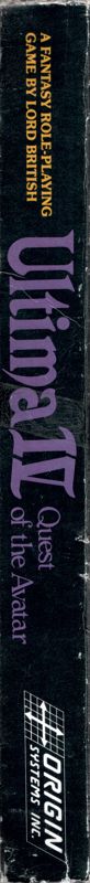 Ultima IV: Quest of the Avatar cover or packaging material - MobyGames