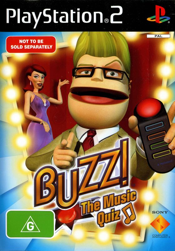 Buzz! The Music Quiz cover or packaging material - MobyGames