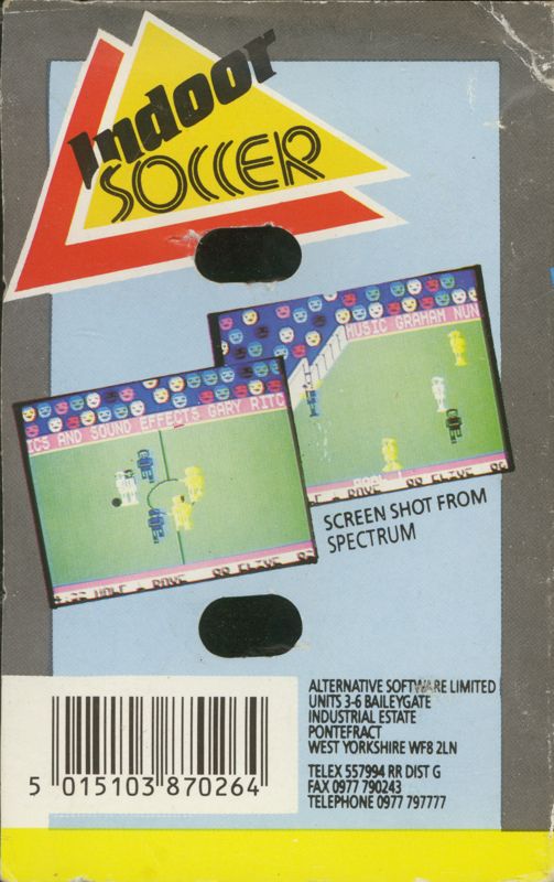 Indoor Soccer cover or packaging material - MobyGames