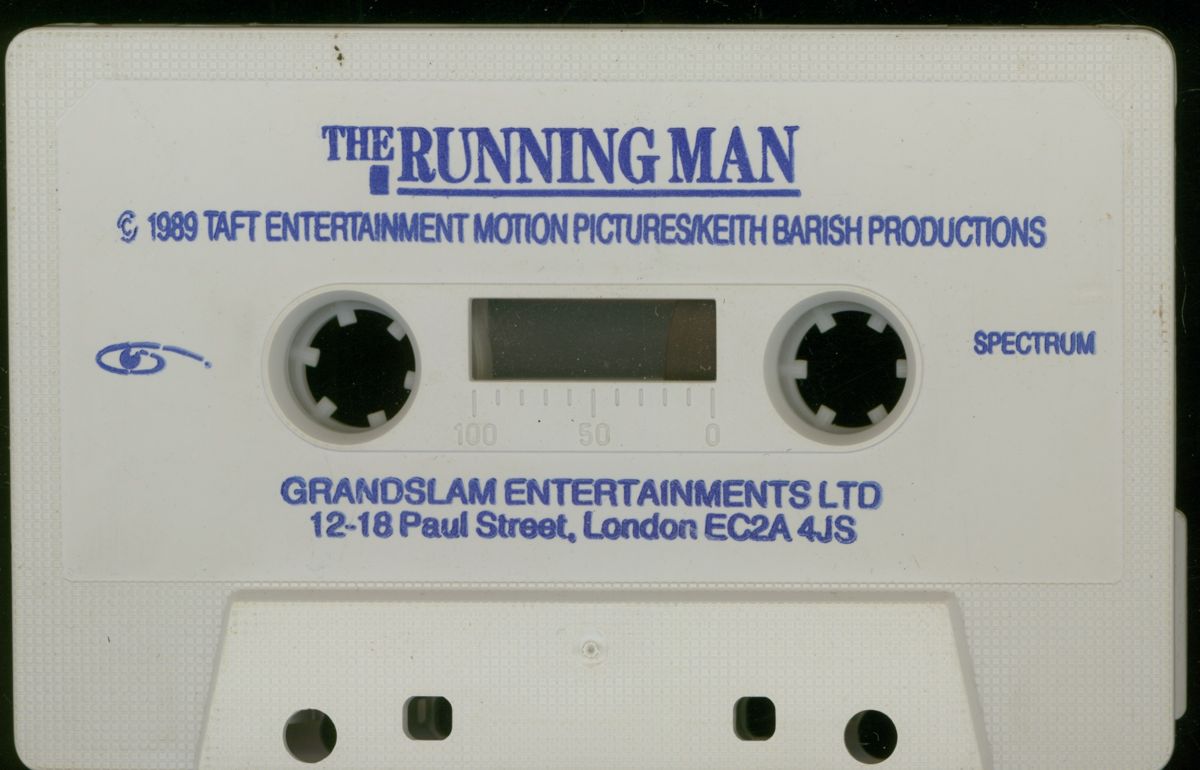 The Running Man cover or packaging material - MobyGames